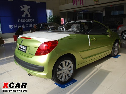 小资情调 静态评测进口标致207CC_爱卡汽车