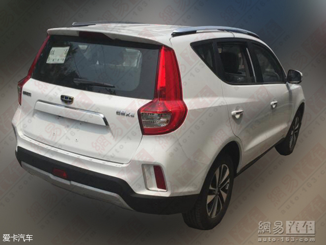 吉利远景SUV 1.4T车型谍照 或年底上市-爱卡汽车